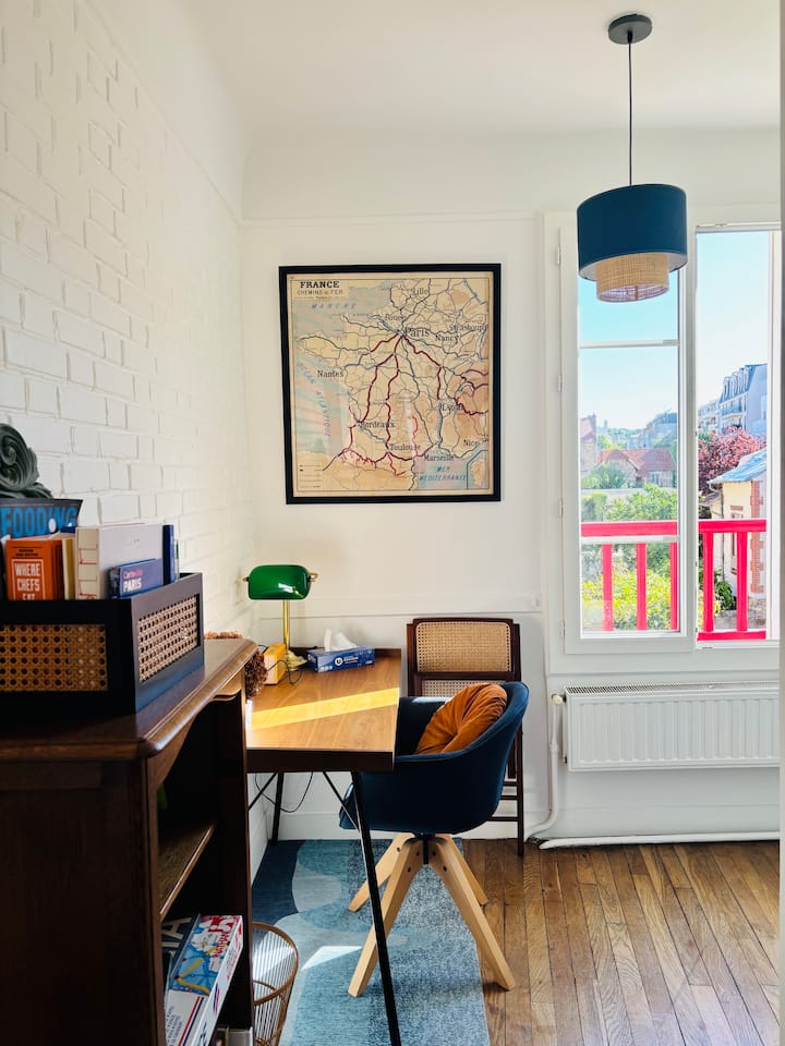 Studio "France" Au Calme à 10 Mn De La Gare - Clamart
