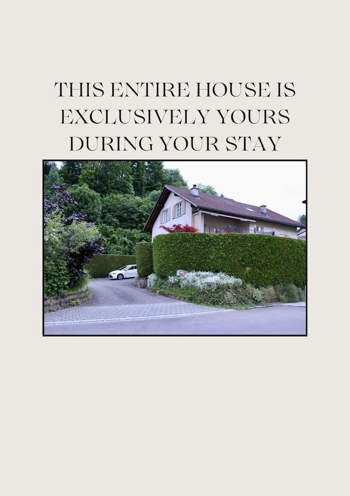 7 Room Villa (Just For You) Free Parking - Winterthour