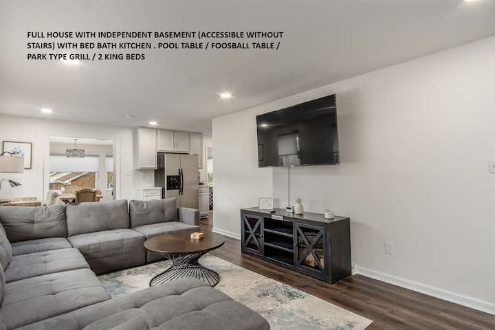 Centrally Located 4/3 House,2 King Beds,game Room - Greensboro, NC