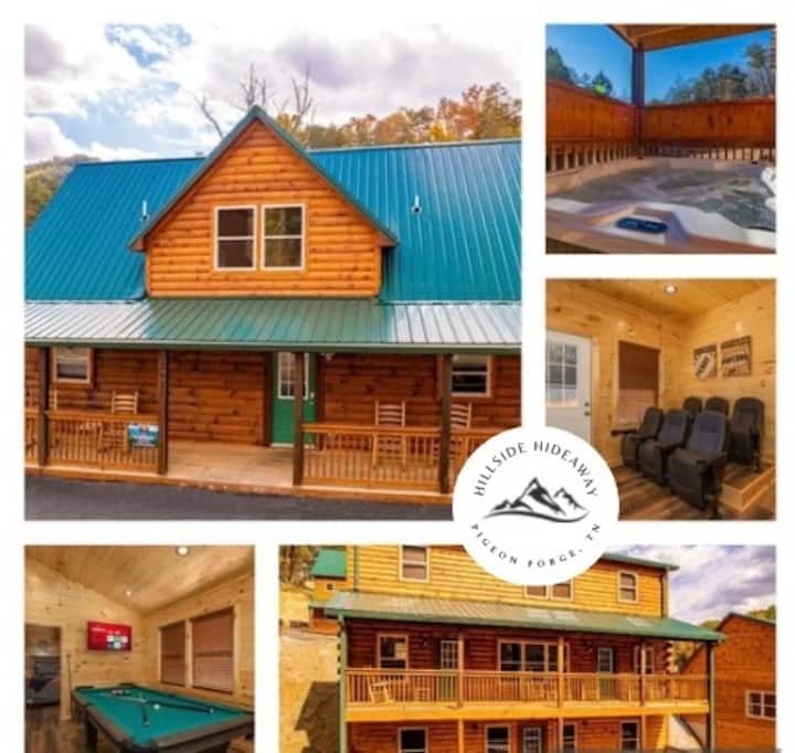 5bed/5bath/theater/arcades/hot Tub/1 Mile To Pkwy! - Pigeon Forge, TN