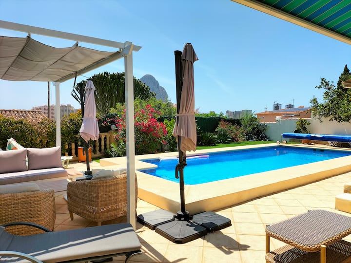 Villa Yasmín Avec Piscine Privée, Prés De La Plage - Calp