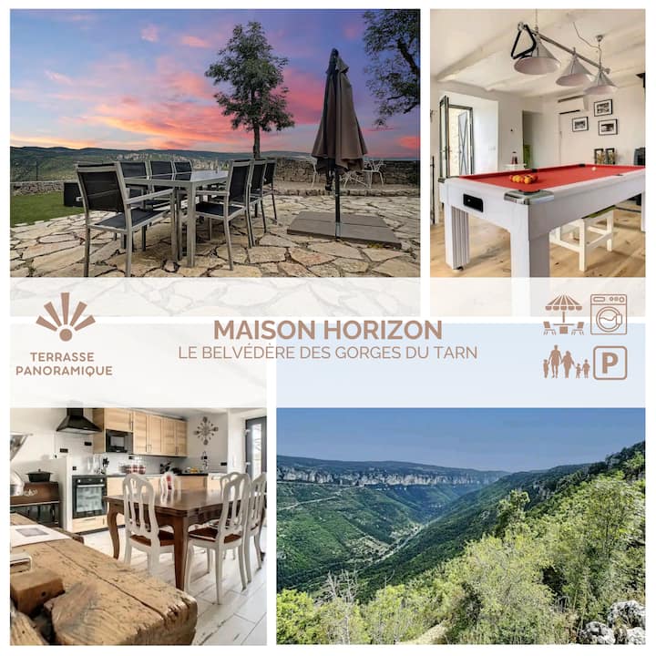 Maison Horizon I Le Belvédère Des Gorges Du Tarn - Gorges du Tarn