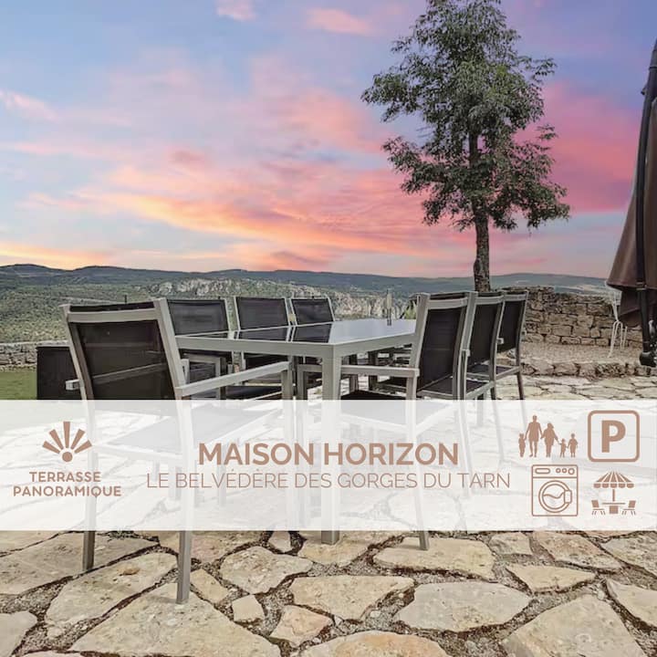 Maison Horizon I Le Belvédère Des Gorges Du Tarn - Gorges du Tarn