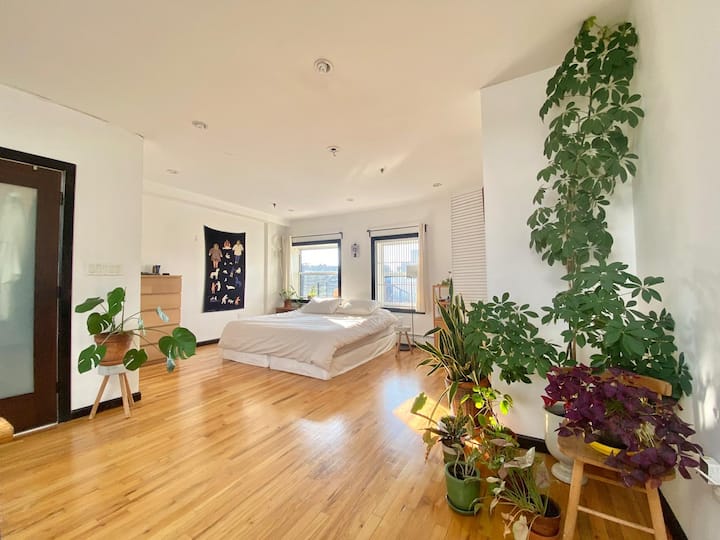 Monthly 2-bedroom, Two Floor Apt With Roof Patio - Brooklyn, NY