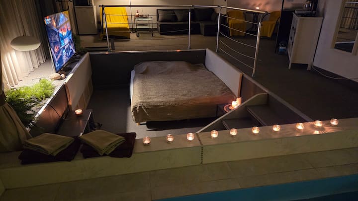 Spa Studio Room 4 Persons, With Sauna & Pool - Latvia