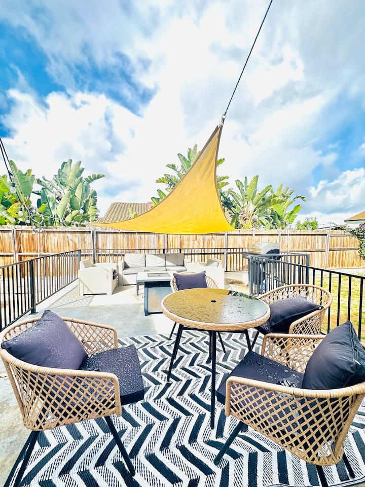 Santa Fe Style Home With Jacuzzi Entertainers Yard - Sesame Place San Diego, Chula Vista