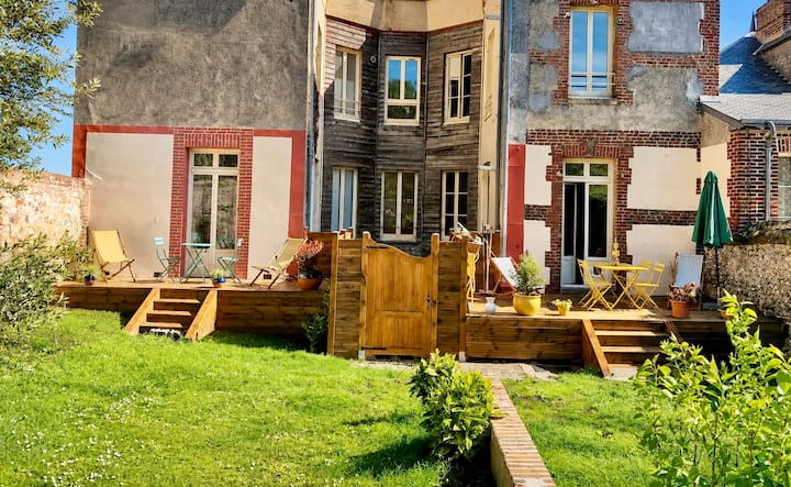 Le Jardin De Léna -Superbe Appartement Atypique - Honfleur