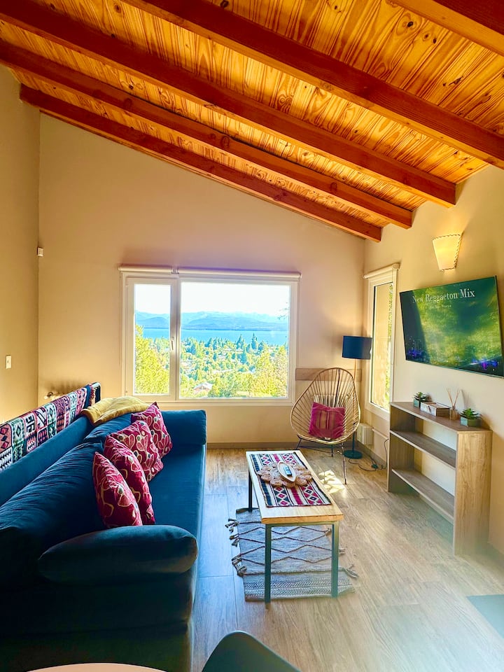 1 Hermoso Departamento Vista Al Lago Parking Wifi - San Carlos de Bariloche