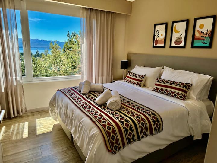 1 Hermoso Departamento Vista Al Lago Parking Wifi - Chile