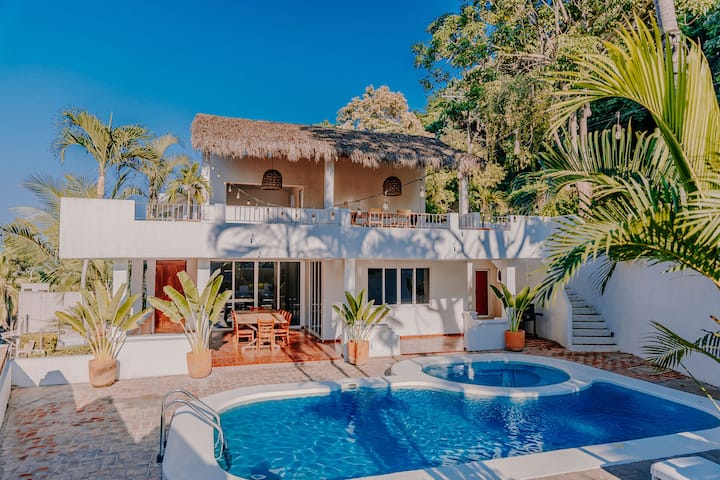 Beach House Daniela 1 Minutes From De Beach - Manzanillo