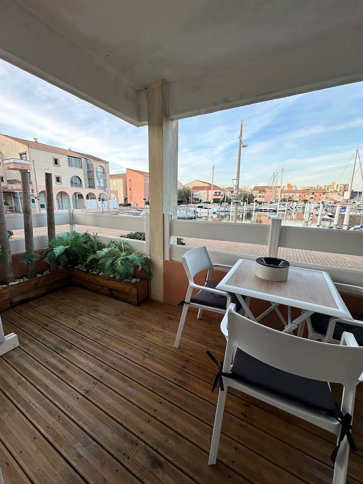 Carnon A Deux Pas De La Plage T2 Vue Sur Marina - Carnon