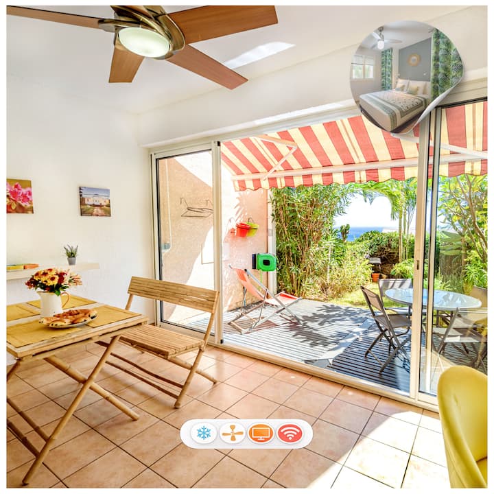 Jardin Des Tuit Tuit I Jardin I Vue Mer - La Réunion