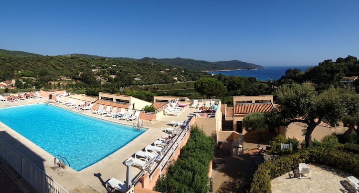 Vue Mer Pour Ce Bel Appartement 2 Pièces. - La Croix-Valmer