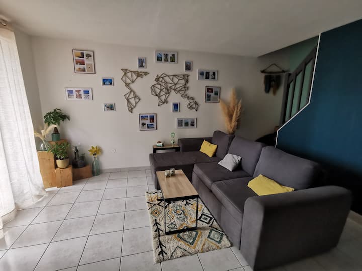 Maison Cosy 6 Couchages à 700 Mètres De La Plage - Torreilles