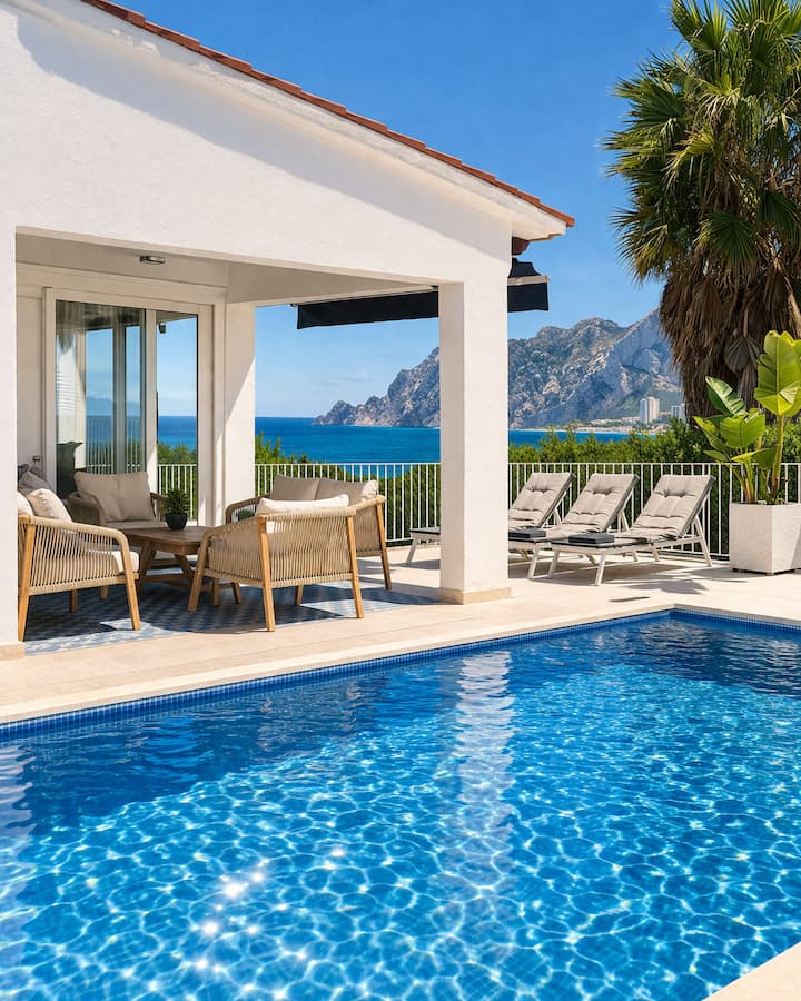 Villa Calpe · Vistas Mar · Piscina · Playa A Pie - Calp