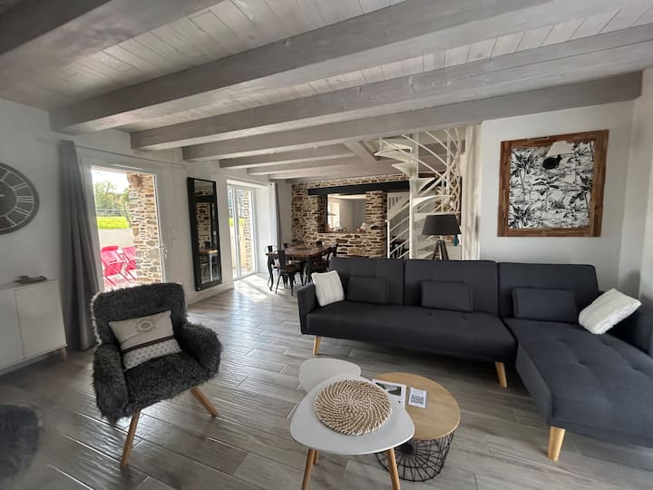 Maison Spacieuse Proche Du Canal De Nantes à Brest - Blain