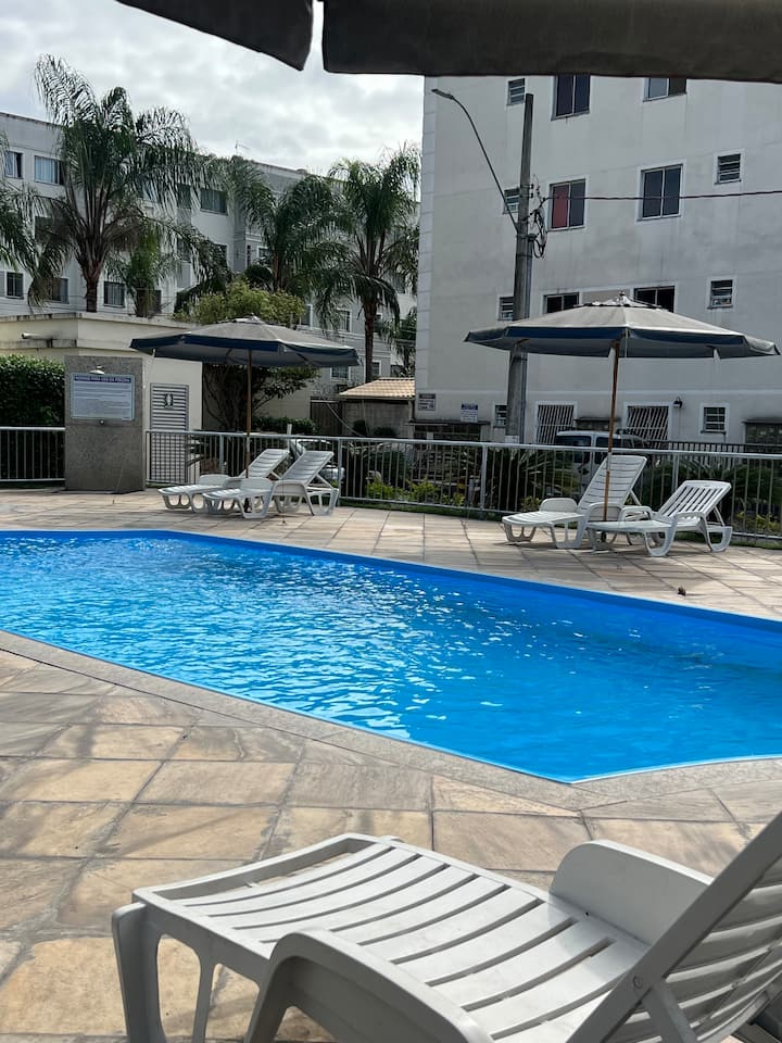 Apartamento Mobiliado C/ Piscina - Serra