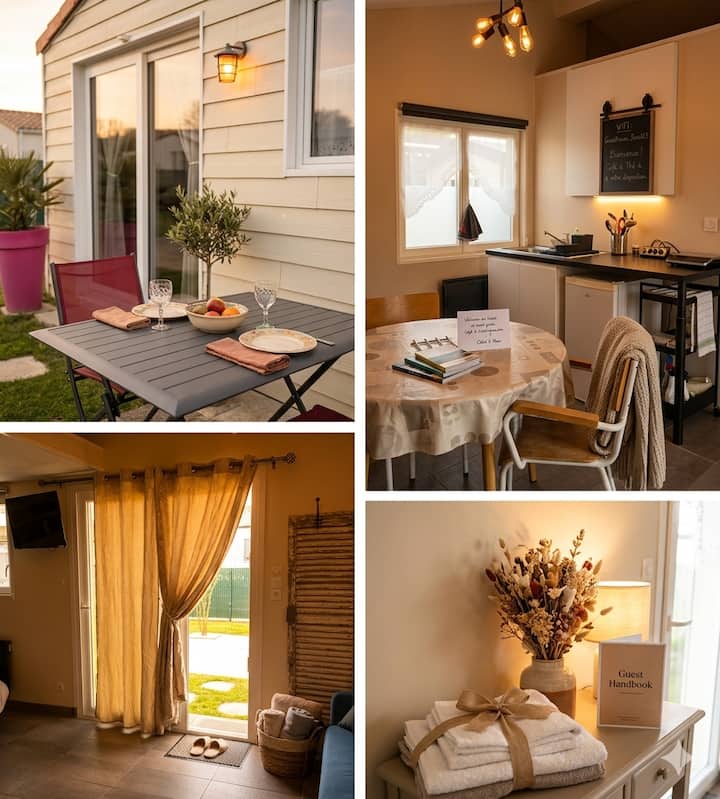 Cocon 900m De La Mer Calme & Complexe Aquatique - Plage de Ouistreham