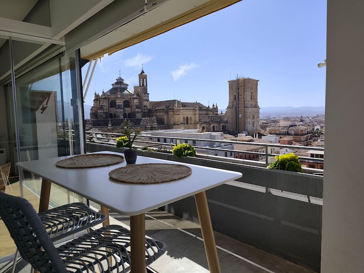 Impresionante ÁTico Olimpia, Granada A Tus Pies. - Grenada