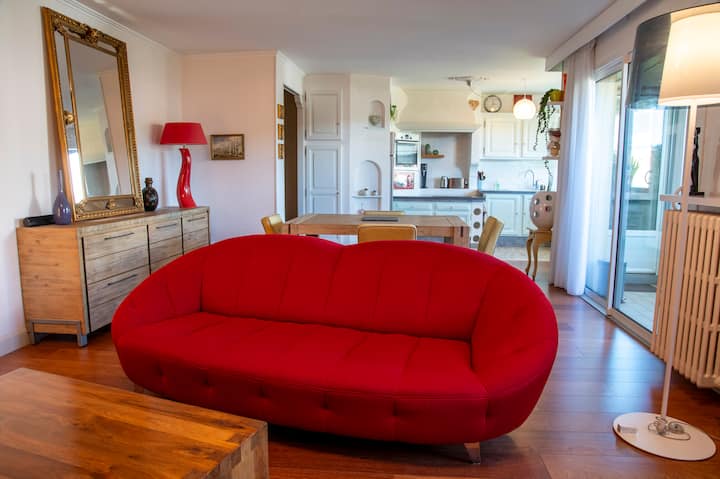 Grand Appartement (Balcon Et Wifi) - Gap