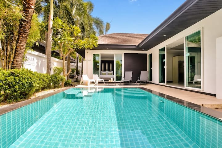Palm Oasis 2br Netflix&poolvilla-jomtienbeachside - Pattaya City