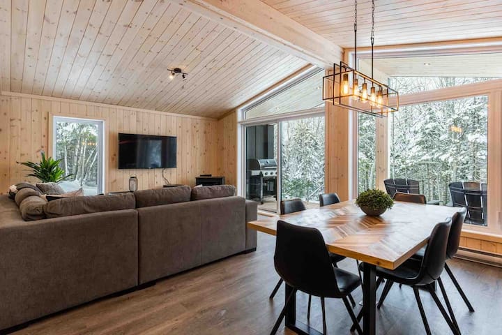 Le Montagnard 91: Spa & Accès Direct Aux Sentiers - Charlevoix