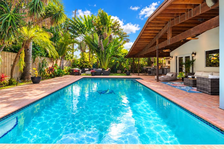Lits King Size, Piscine Chauffée, Evc, Cuisine Extérieure, Parking Gratuit - Bahamas