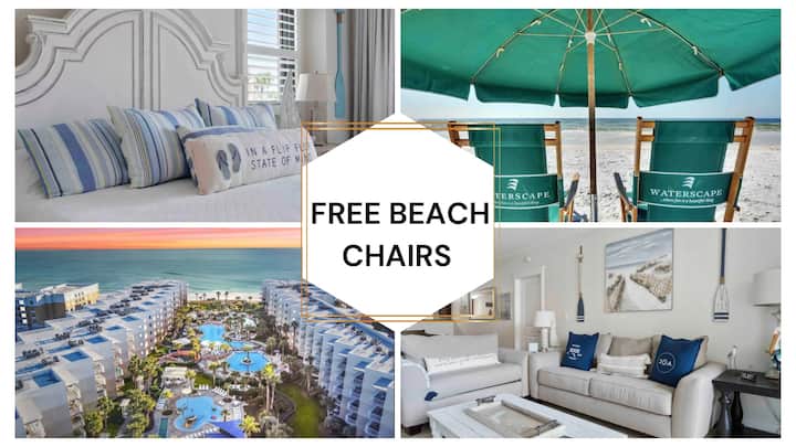 Waterscape A127 - Free Beach Chairs & Lazy River!” - Okaloosa Island, FL