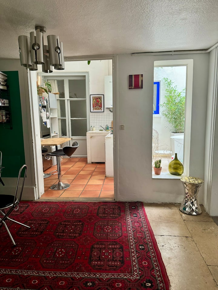 Chambre Au Calme Avec Accès Patio Privé - Montpellier