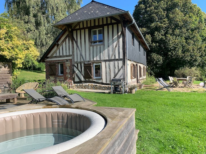 Maison Normande Typique, Calme, A 15 Mn Des Plages - Calvados