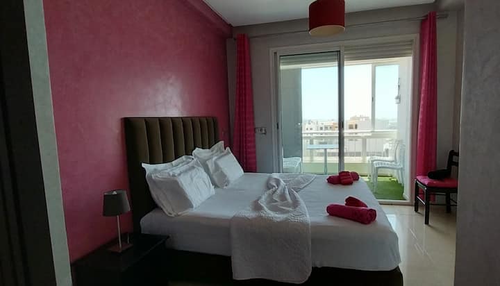 Bel Appart Haut Standing Neuf 110m2 Avec Piscine - Agadir