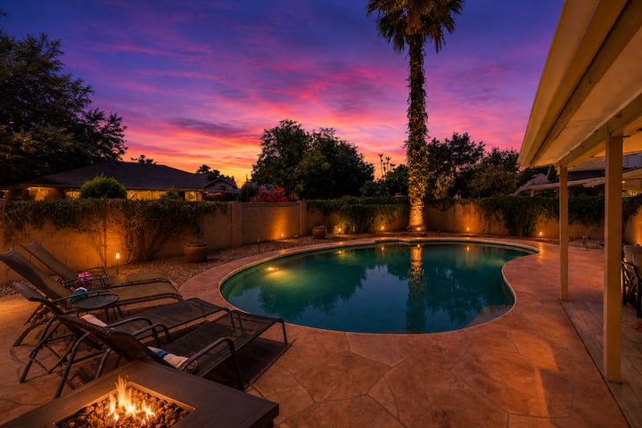Pet Friendly Pool & Fire Pit Tempe/scottsdale - Arizona
