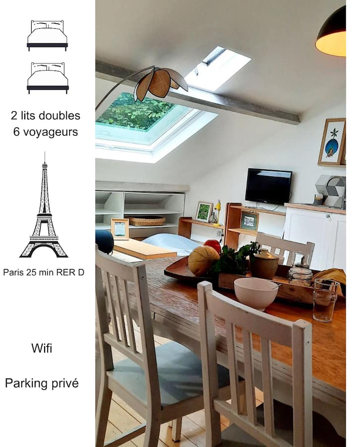 L'ile Des Prevots - Aquarelle à 20 Mn De Paris - Yerres