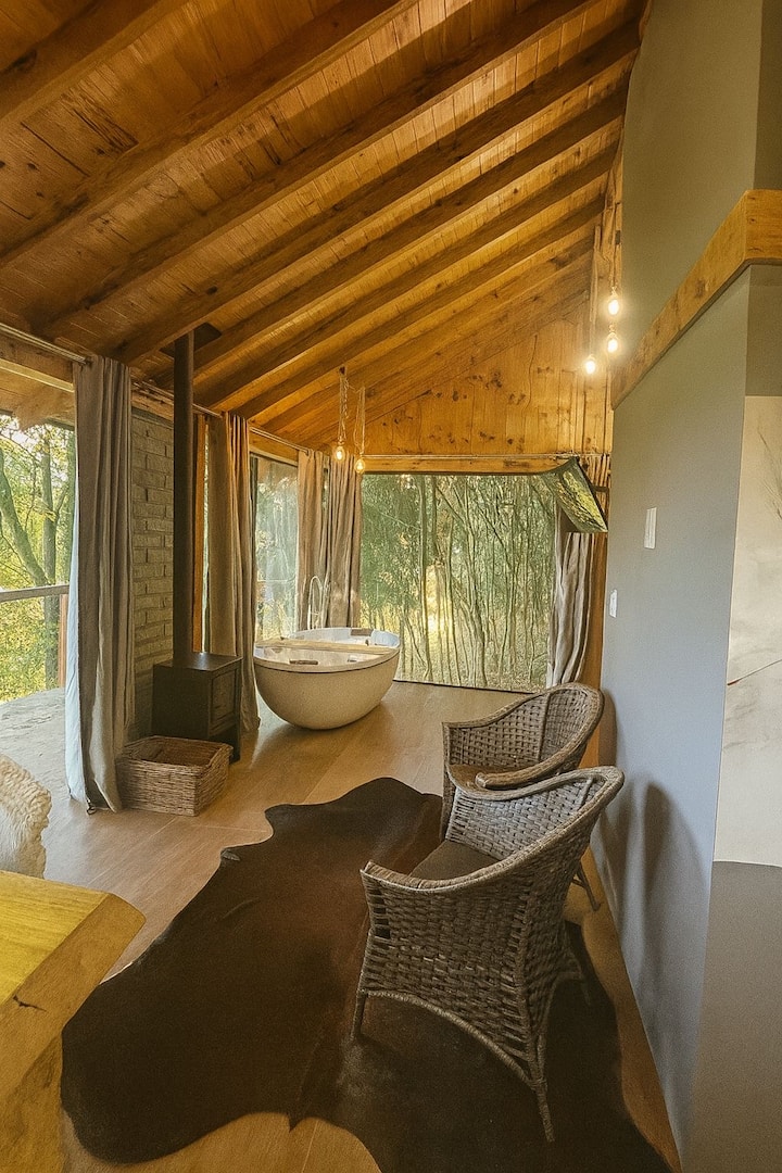 Chalé Refúgio Panorâmico
Aconchegante Maravilhoso - Canela