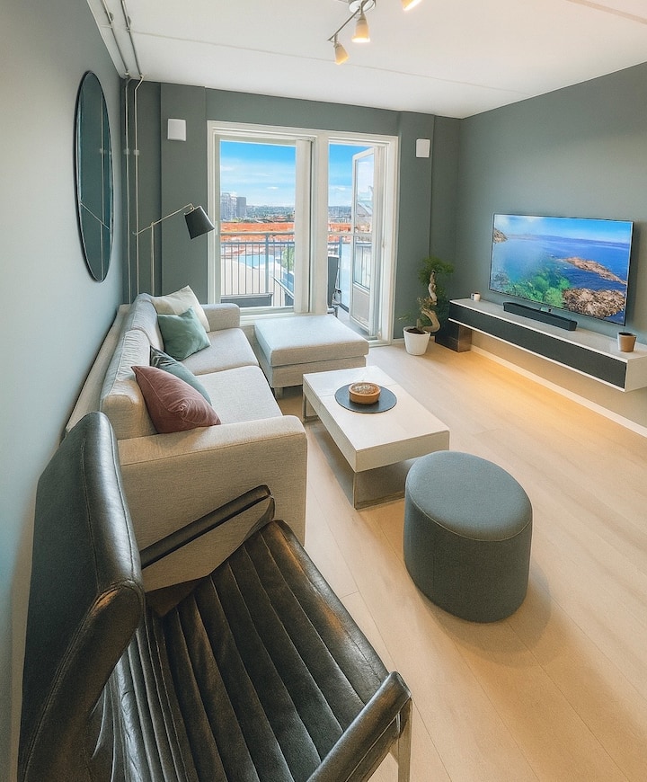 City View •Balcony •Modern Apartment | Grünerløkka - Oslo