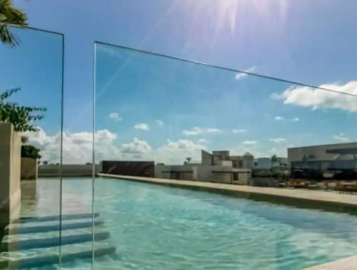 Condo With Rooftop Pool 4 Blocks From The 5ta Ave - Playa del Carmen