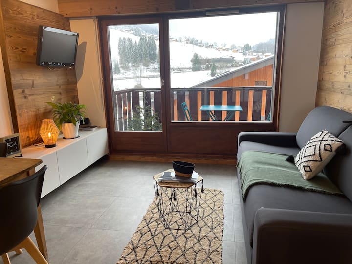 Charmant Studio Calme - Village - Rénové - Garage - Lac des Confins