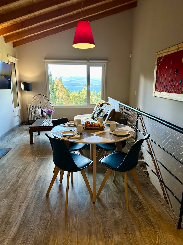 Moderno Departamento Vista Al Lago Parking Wifi 4 - San Carlos de Bariloche