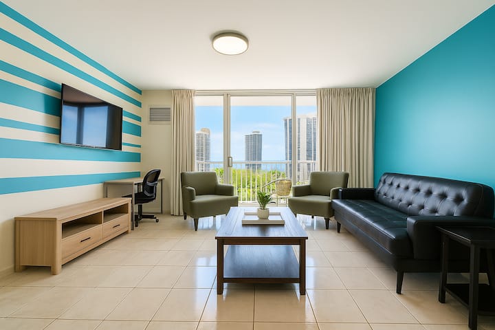 Waikiki 1 Bedroom Ocean Free Parking Kitchen - Honolulu