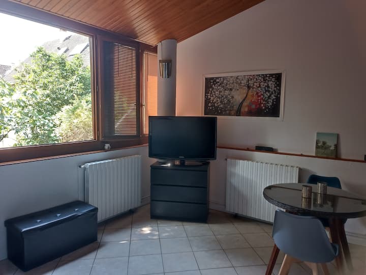 Chaleureux Studio Avec Jardin 20 Min De Paris - Eaubonne