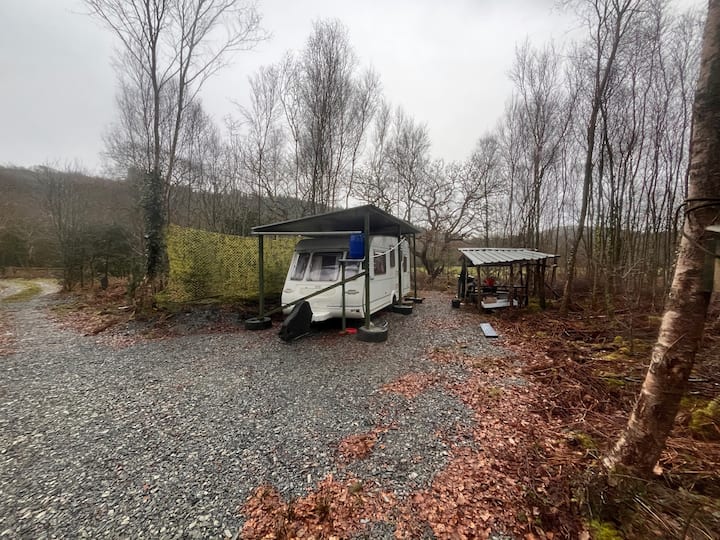 Woodland 4 Bed Caravan & Stove: Snowdonia Outdoors - Beddgelert