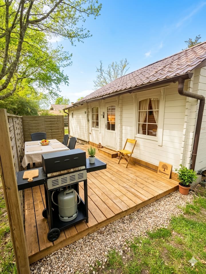 Chalet Confort Clim Spa Privatif 2/4 Pers - Soustons