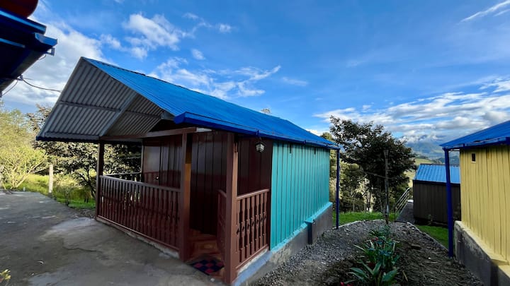 Hermosa Y Acogedora Cabaña Con Baño Privado - Ubalá