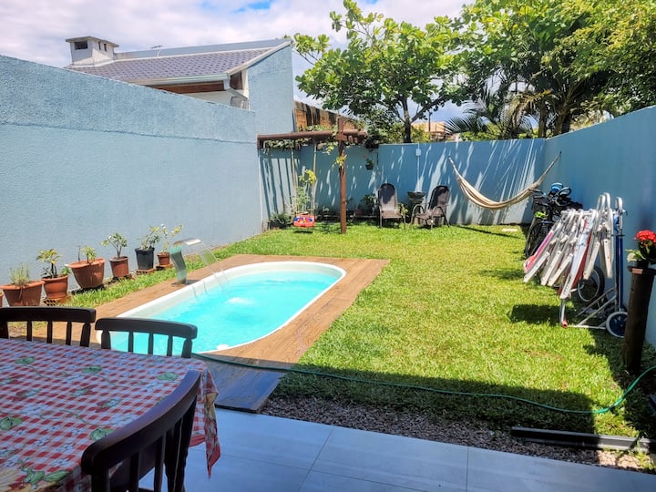 Casa Completa Com Piscina - 04 Quadras Do Mar! - Paranaguá