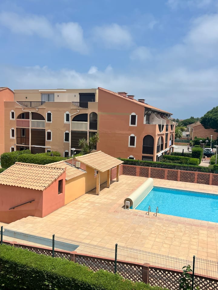 Superbe Appartement Dans Résidence Sécurisée - Canet-en-Roussillon