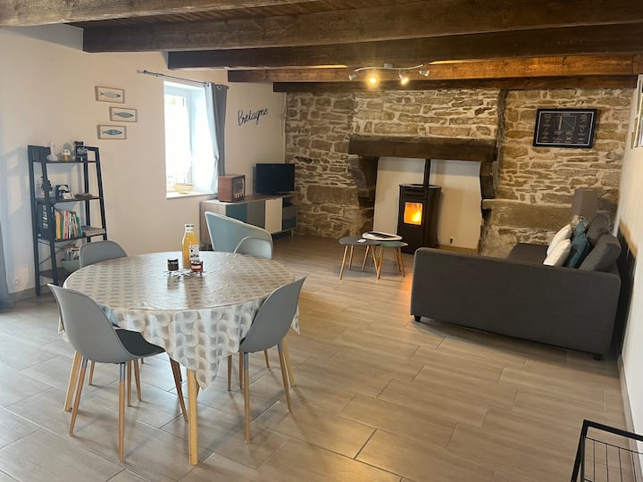 Maison Au Calme à 2km De La Mer - Bretaña