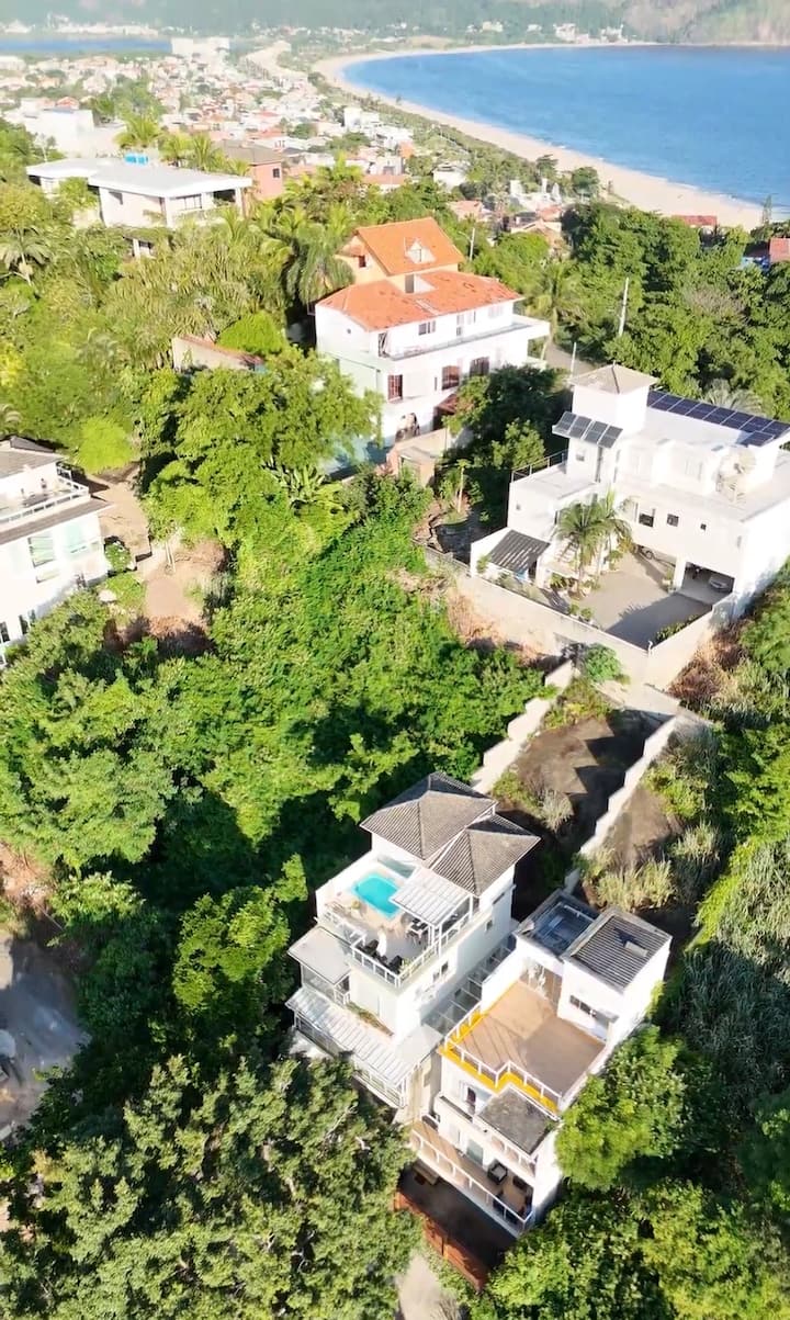 Incrível Rooftop C/ Piscina E Vista Mar • 30min Rj - Niterói