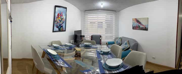 App Cosy Dans Un Quartier Exclusif De Bogotá. - Cota