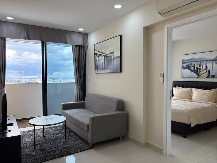 B1- Beautiful 1br W Balcony Nice River View - Phnom Penh