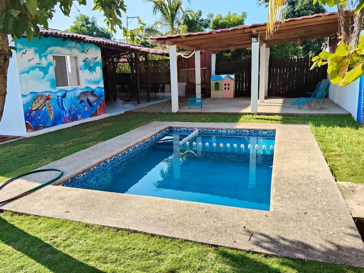 Casa Privada Con Alberca A Metros Del Mar Y Laguna - Pie de la Cuesta